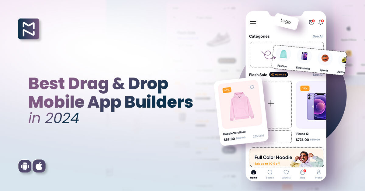 Top 5 Drag and Drop Mobile App Builder 2024 | MageNative